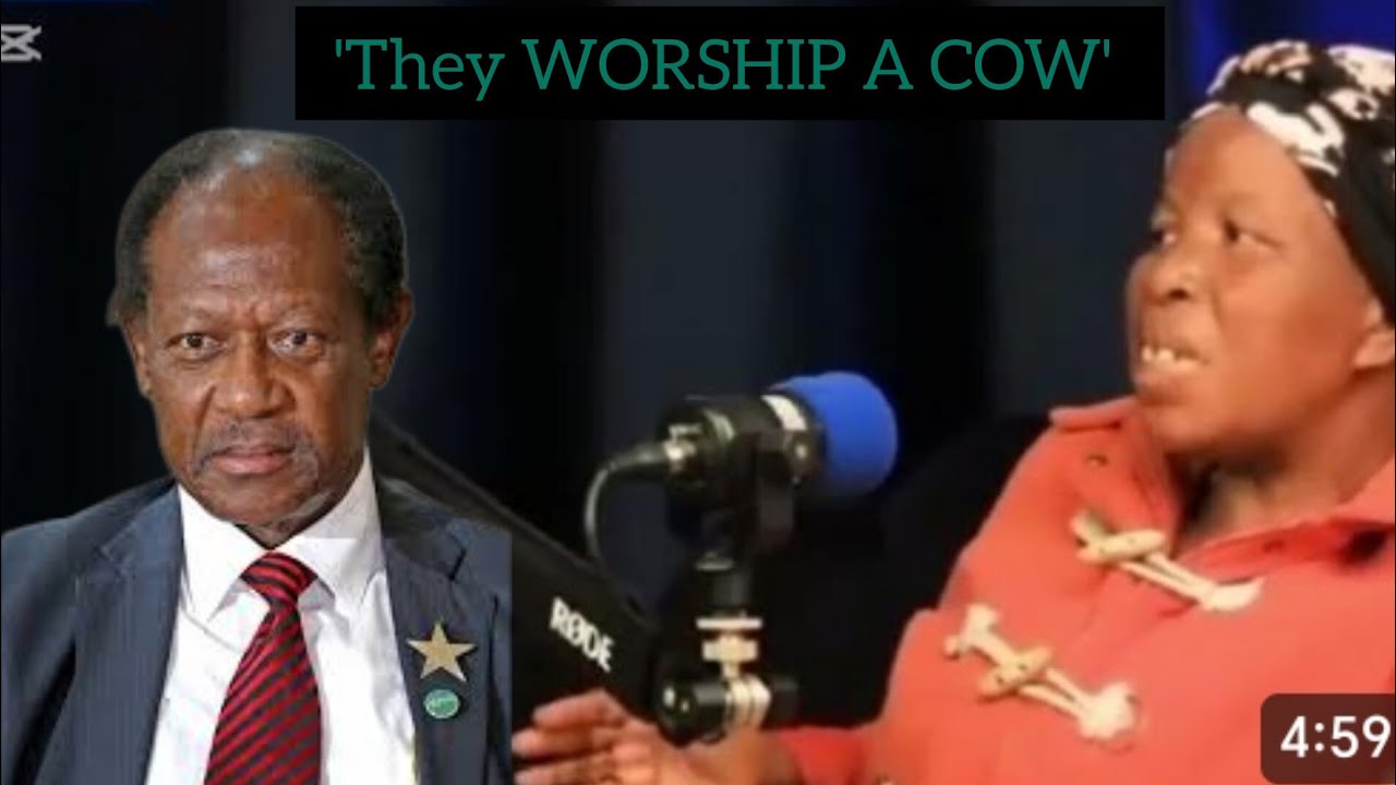 Mme Mmathapelo Xposes ZCC for worshipping a bull, badge & PROPHETS ...