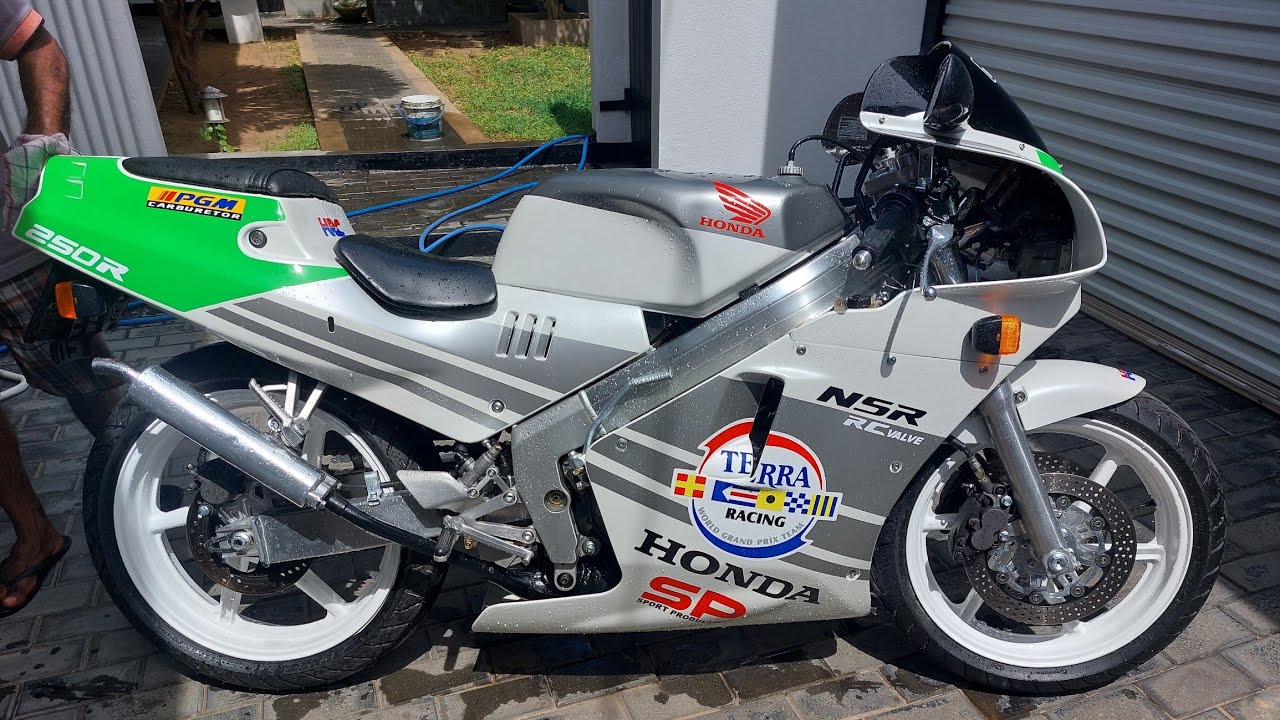 NSR 250R 2 Stroke | MC18 Walk Around Overview | Sri Lanka - YouTube