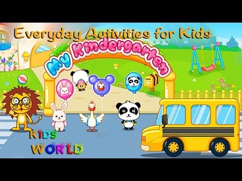Babybus, Take care all baby in Kindergarten, Sleep, play and eating ...