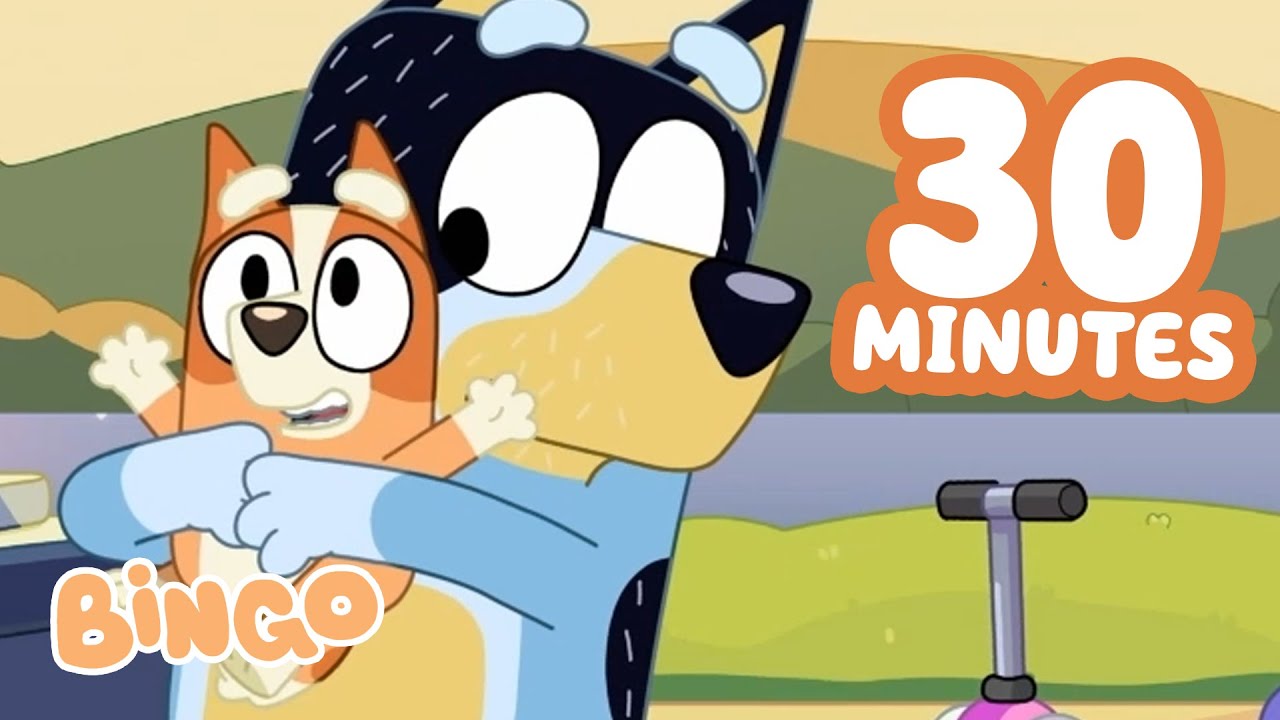 30 MINUTES of Exciting Bingo Games! ⭐️ 😄 | Fun with Bluey & Friends! 🤩 ...