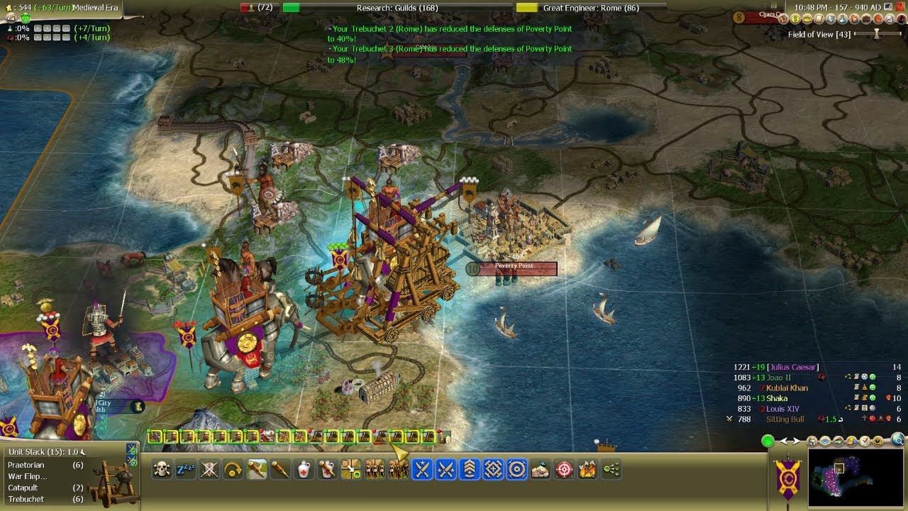 Julius Caesar E6 | Praetorians, elephants, trebuchets, oh my ...