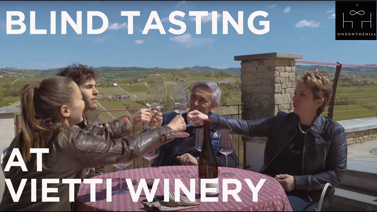 Blind Tasting Session - Luca and Elena from Vietti Winery - YouTube