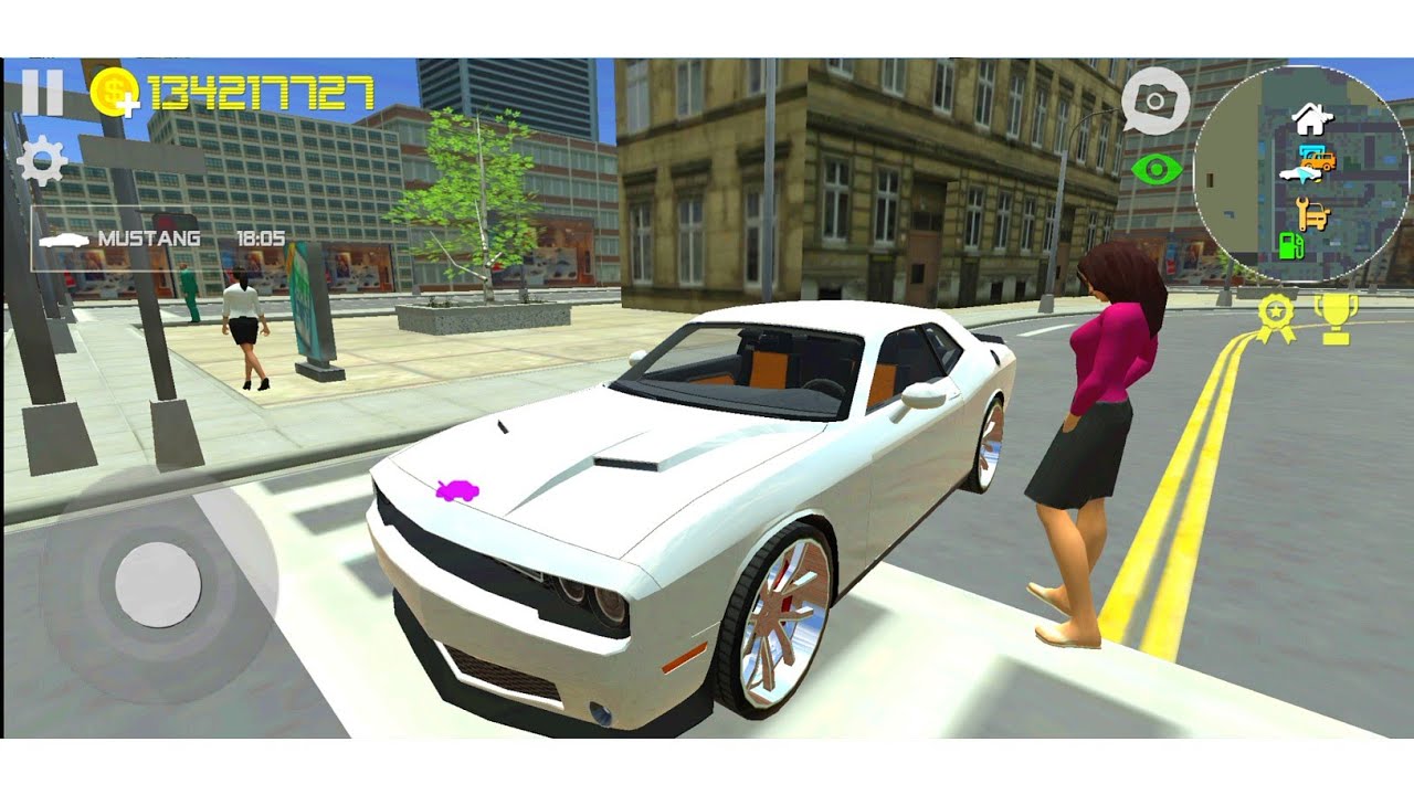 Sports Car Instigator & Flirt Girl | Muscle Car Simulator Update ...