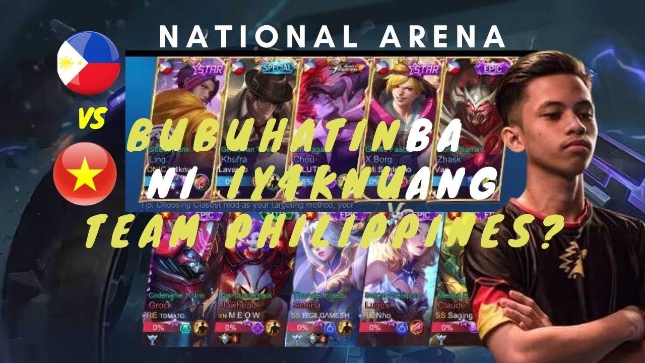 Grabe galawan ni ONIC PH Iy4knu!! - PH vs Vietnam - National Arena ...
