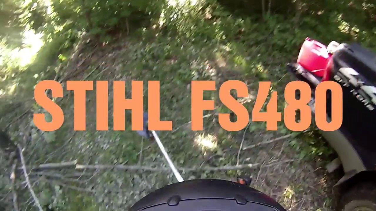 stihl fs 480 - YouTube