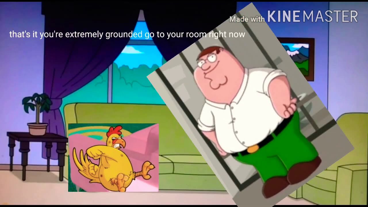 Ernie the giant chicken says no Angry Birds / grounded - YouTube