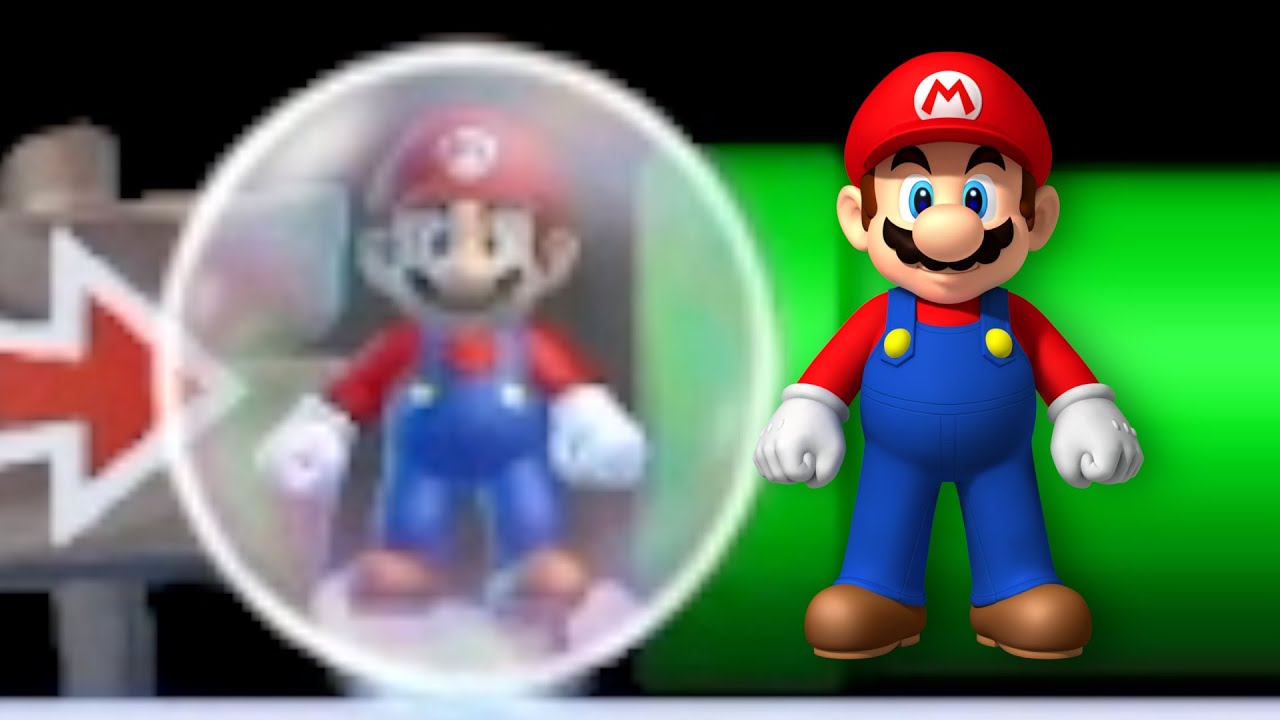 Mario hitting that pose (World 45 and 46) - YouTube