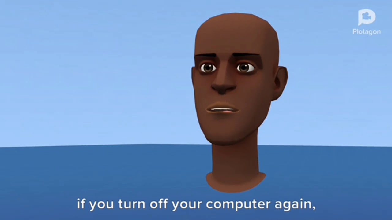 Barney error - Plotagon (Subtitle) - YouTube