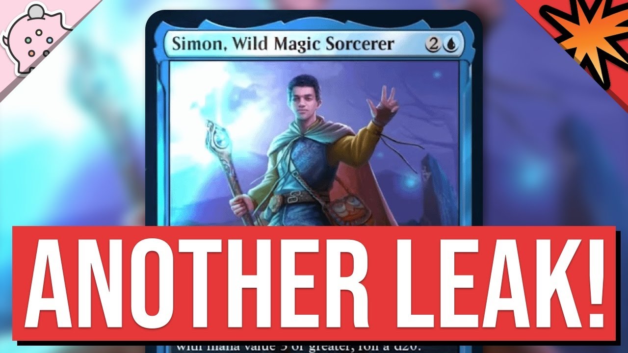 Another Wild Leak! | Simon, Wild Magic Sorcerer | Universes Beyond D&D Spoilers | MTG - YouTube
