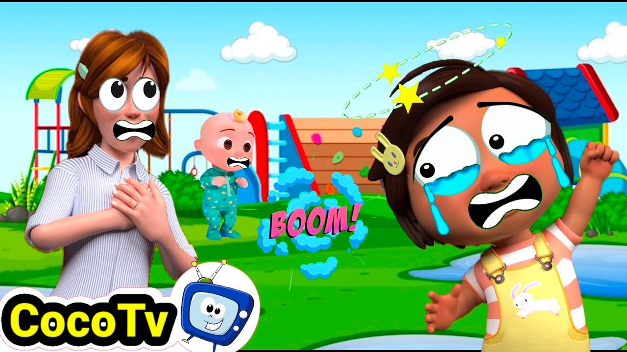 The Boo Boo Song Cocomelon|Mummy Mummy Yas Baby Cocomelon Nursary ...