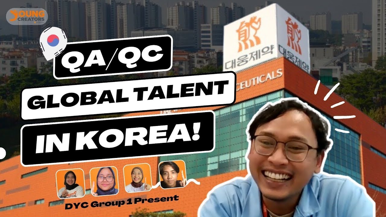 GET TO KNOW QA/QC: IN DAEWOONG PHARMACEUTICAL KOREA! - YouTube