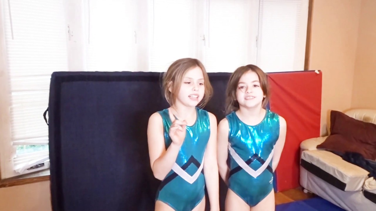CREATE A NEW GYMNASTICS COMBINATION *IMMEDIATELY* CHALLENGE! (SISTER VS ...
