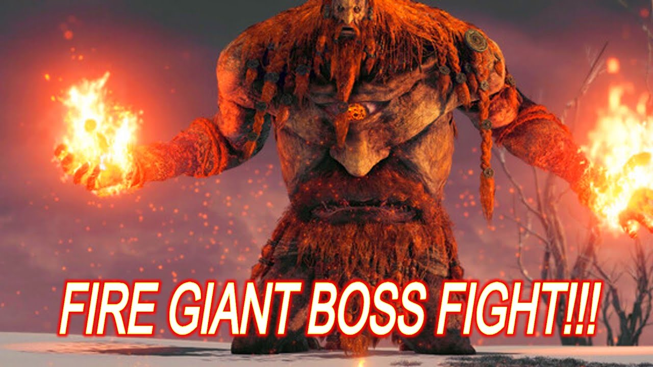 So, we're playing Elden Ring (Fire Giant Boss Fight) - YouTube
