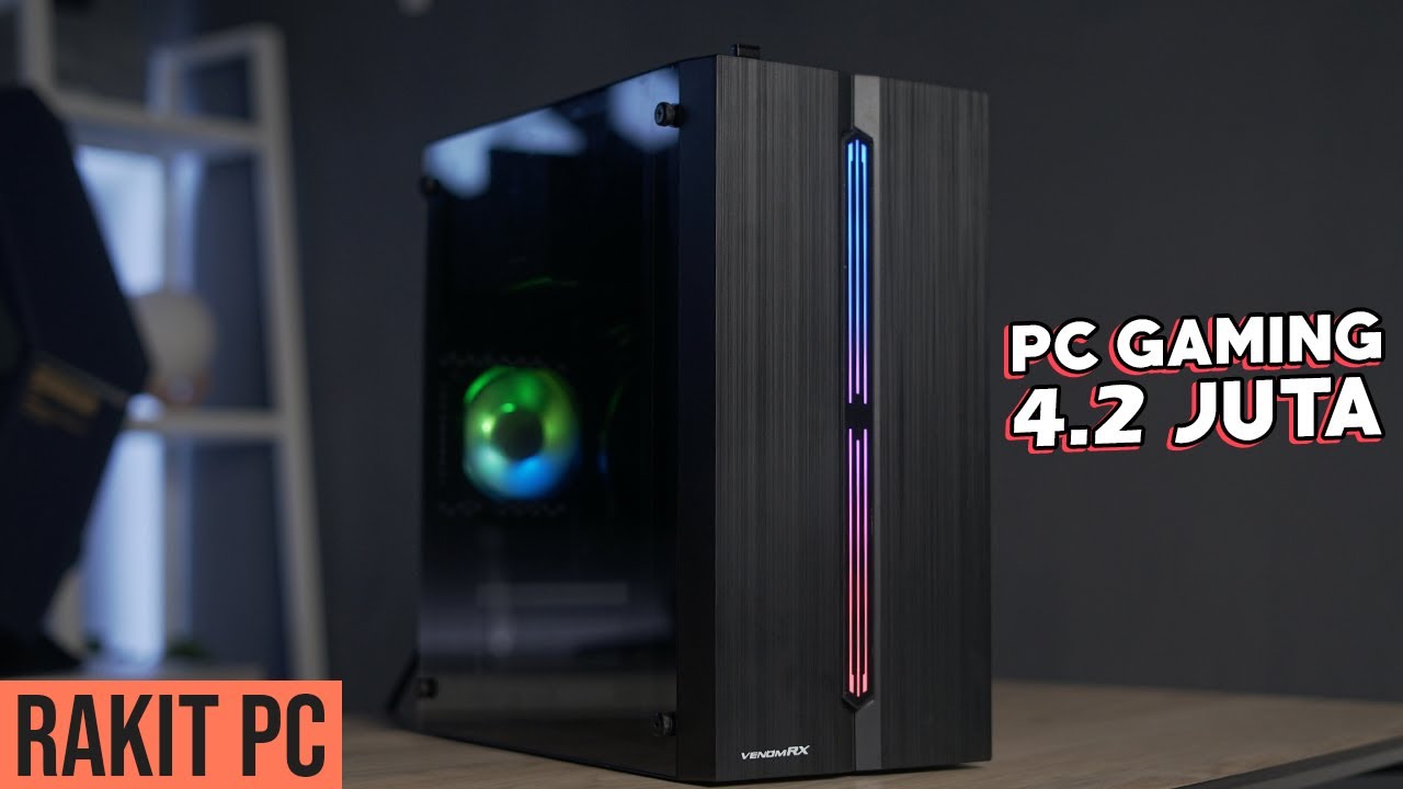 #40 Rakit PC 4 Jutaan Pake AMD Ryzen APU Ft. Deepcool PF500 - YouTube