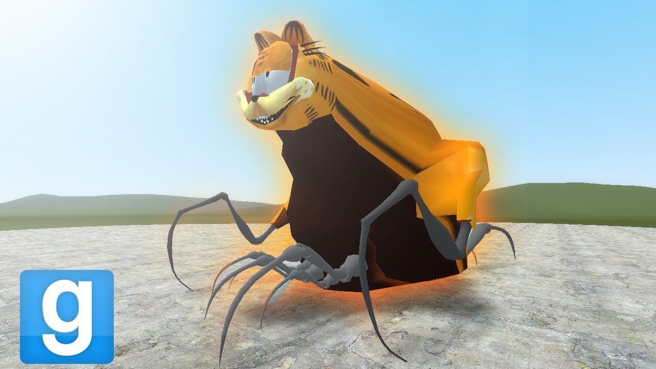 Monster Garfield | Garfiel Phase 1 | GMOD (Garry's Mod) - YouTube