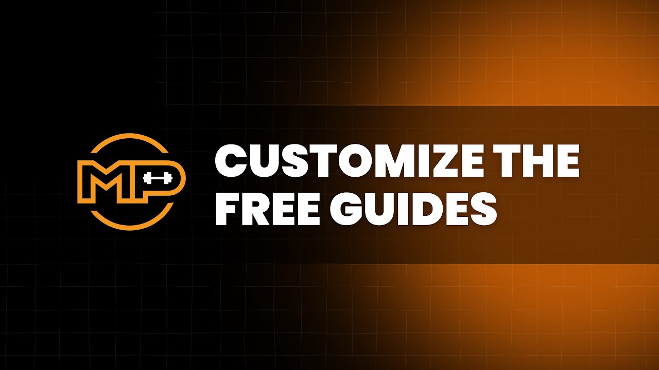 How To Update & Customize Mind Pump's Free Guidees - YouTube