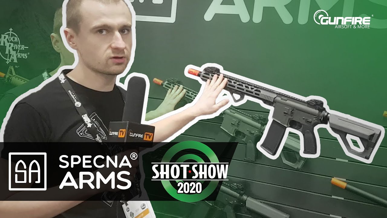 Gunfire TV at Shot Show 2020 - Specna Arms! - YouTube