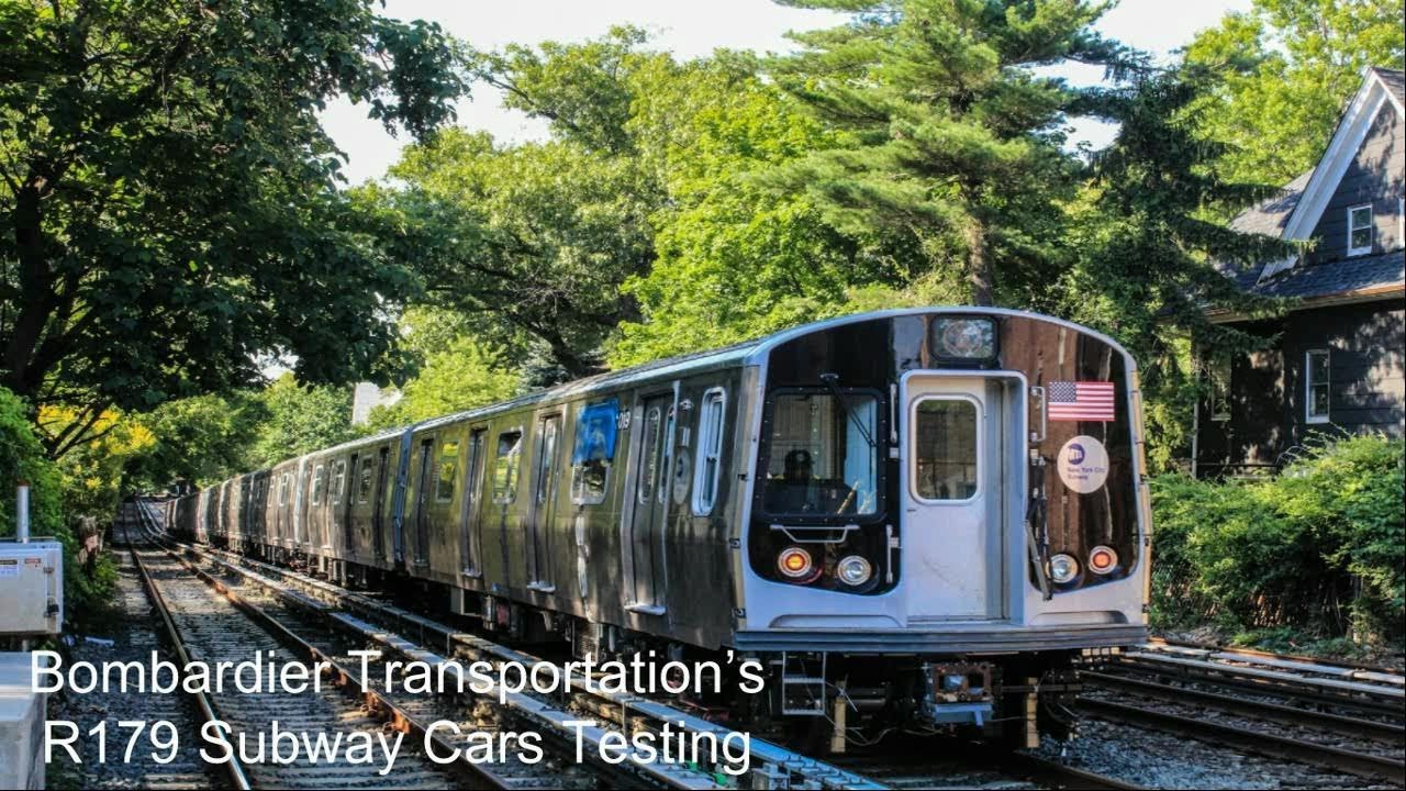 NYC Subway: Bombardier Transportation's R179 Subway Cars (In-Testing ...
