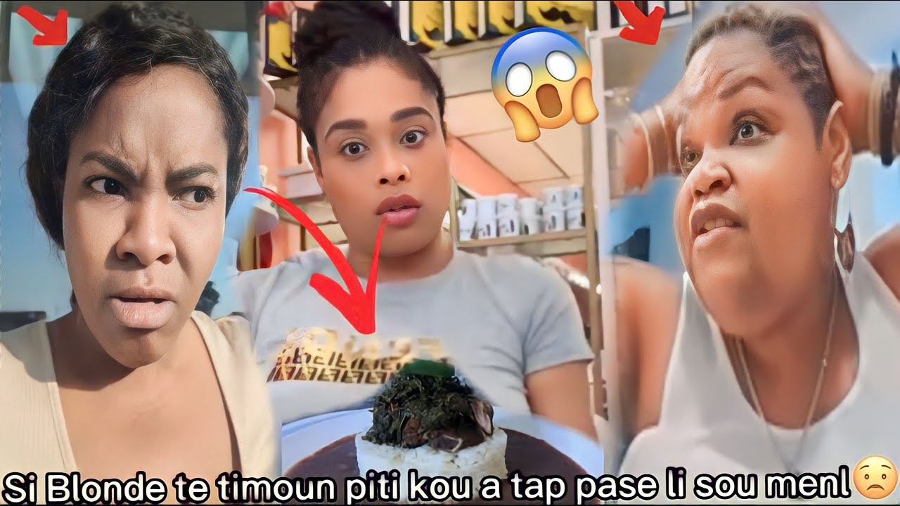 Midlene Lubins ak Rachel manke anprasonen Blondedy nan yn diri ak Lalo ...