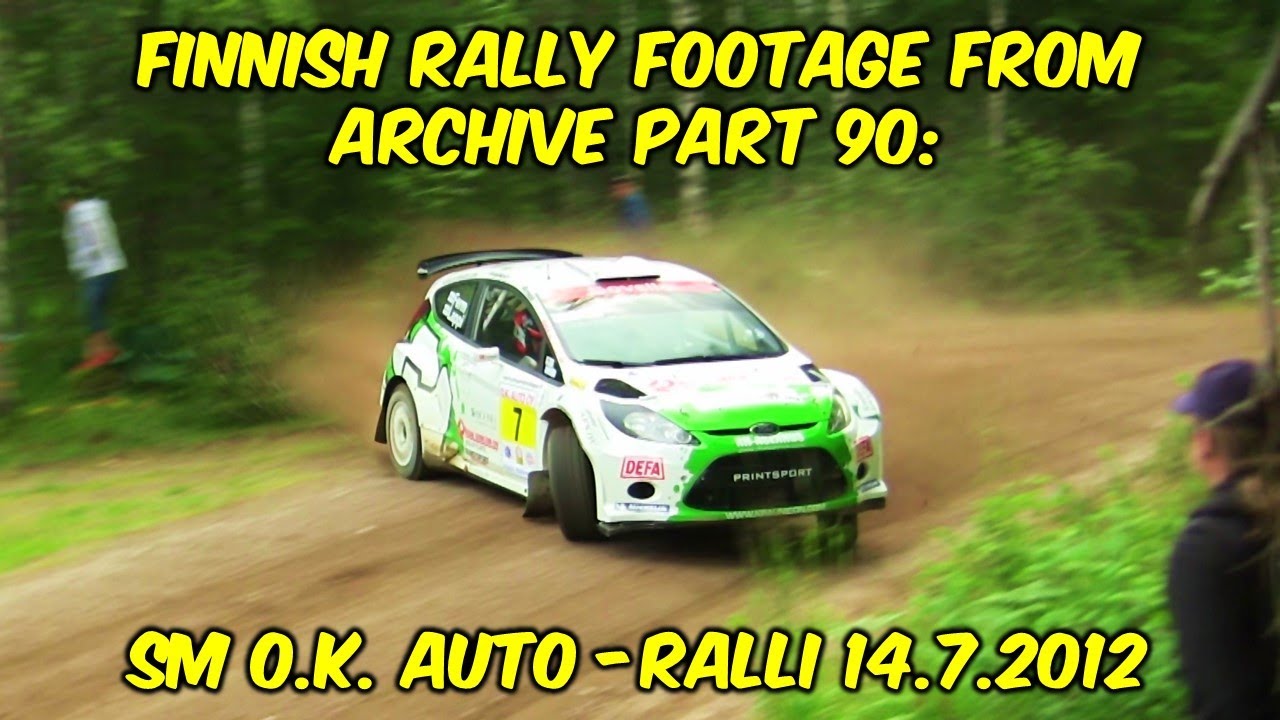 Finnish rally footage from archive part 90: SM O.K. Auto-Ralli 14.7. ...