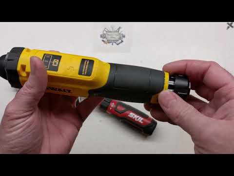 DeWalt 8V Gyroscopic Screwdriver (With Look Inside)