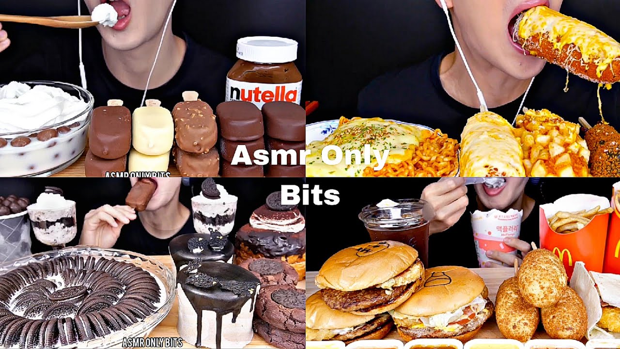 ASMR Jimmy ASMR Compilation//Compilation///no talking///Bites only ...