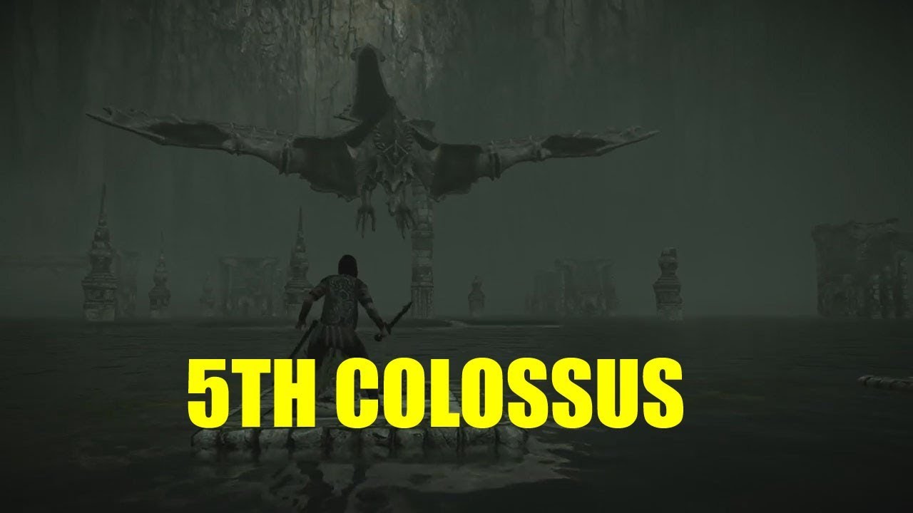 SHADOW OF THE COLOSSUS - 2018 PS4 - 5TH COLOSSI (No Commentary) - YouTube