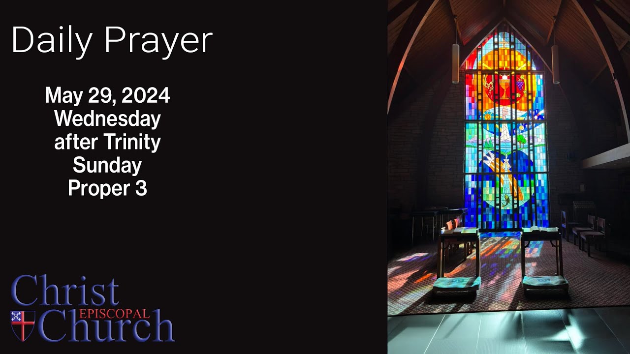 May 29 Daily Prayer - YouTube