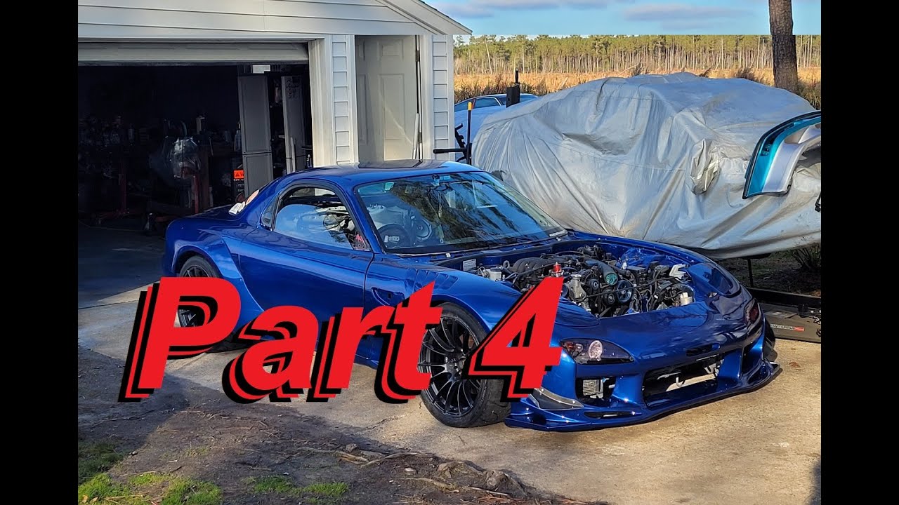Rebuilding my Wrecked FD3S RX7 Part 4: Final paint work - YouTube