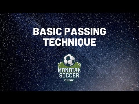 Basic Passing Technique - YouTube