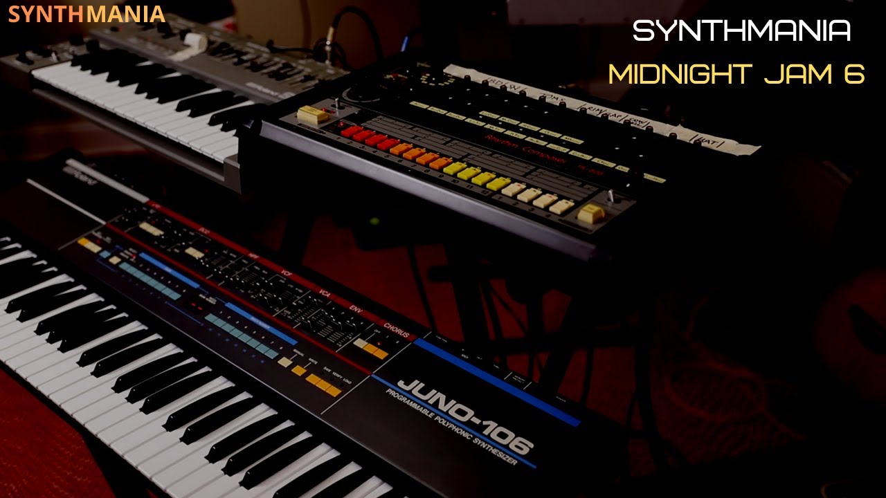 Synthmania midnight jam 6 - YouTube