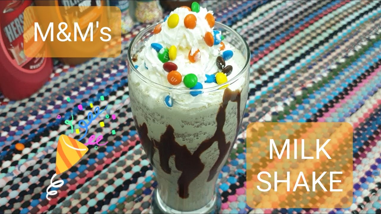 M&M's Milk Shake - YouTube