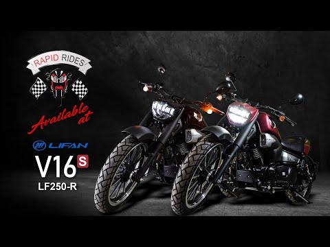 LIFAN'S V16S.V-TWIN 250CC E.F.I WITH DUAL CHANNEL BOSCH A.B.S.