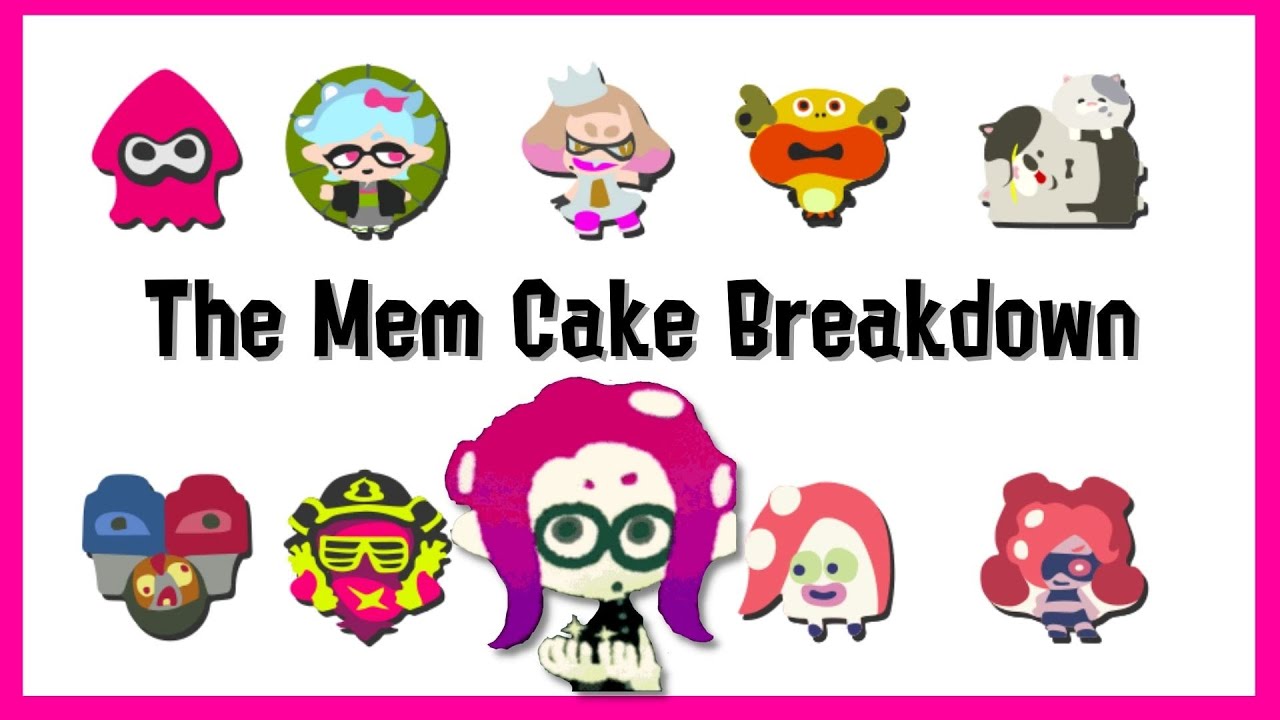 The Splatoon Mem Cake Breakdown - YouTube