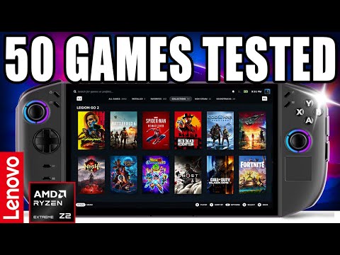 50 Legion GO 2 Games Tested: Handheld Performance Showcase