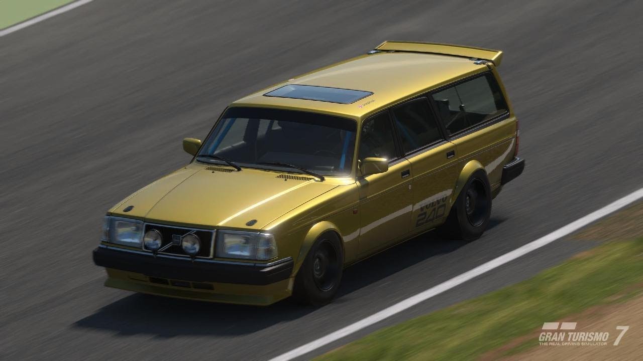 Volvo 240 SE Estate '93. Brands Hatch. GT7 PS5 HDR 4K - YouTube