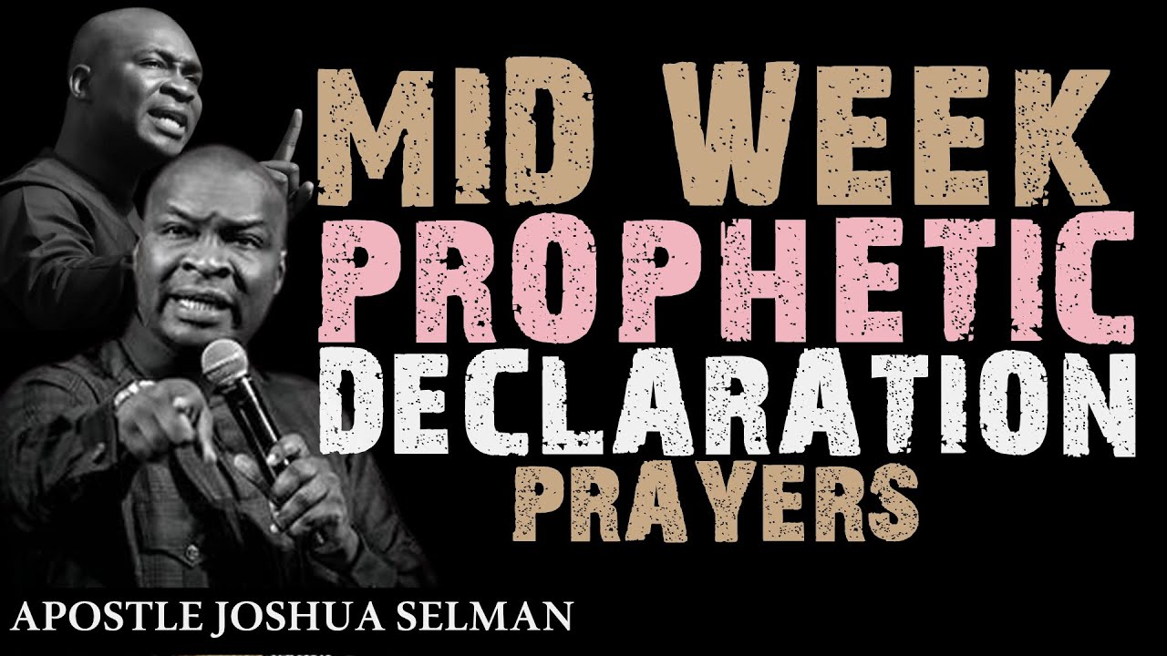 Prophetic declarations the way of escape Joshua Selman - YouTube