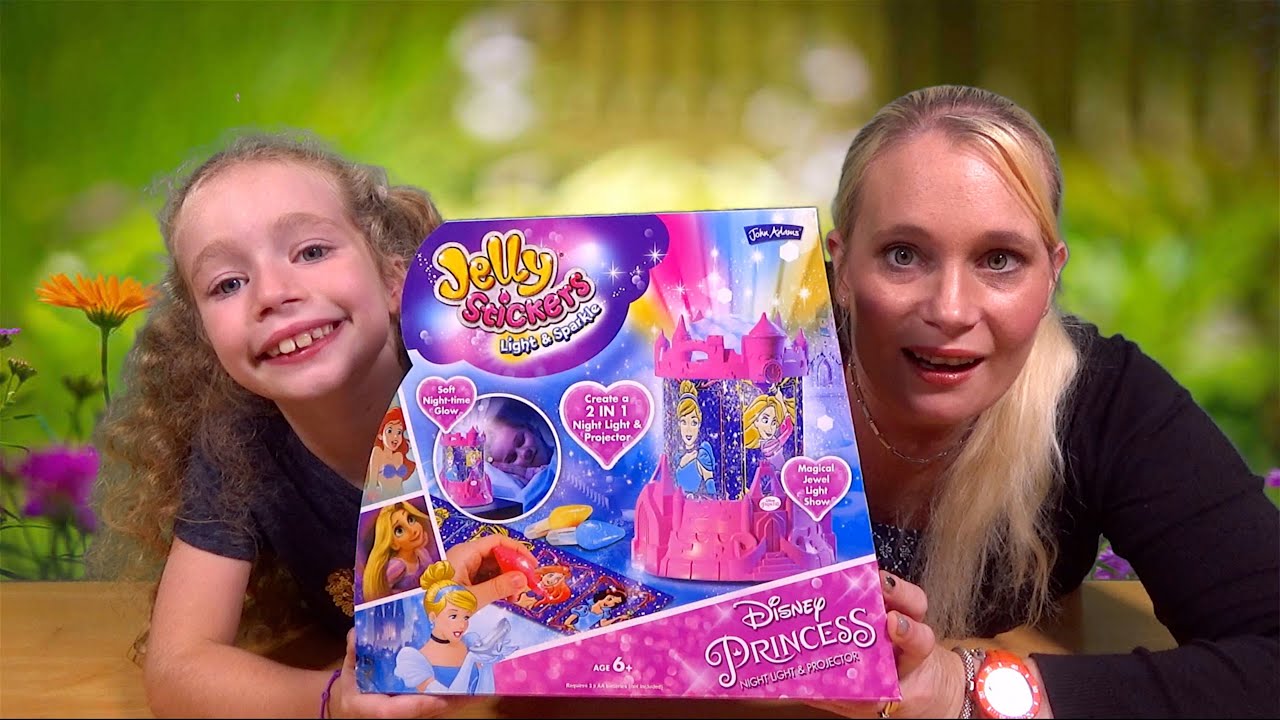 Wacky Wednesday 68 - Jelly Sticker Disney Princess Light and Sparkle ...