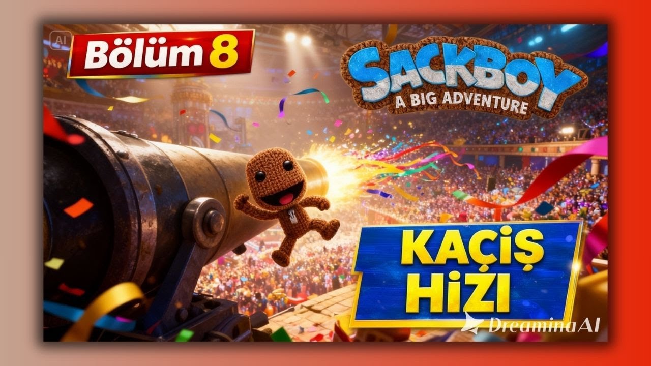 Kaçış Hızı / Sackboy / Bölüm 8 / 2025 / Tam Çözüm - YouTube