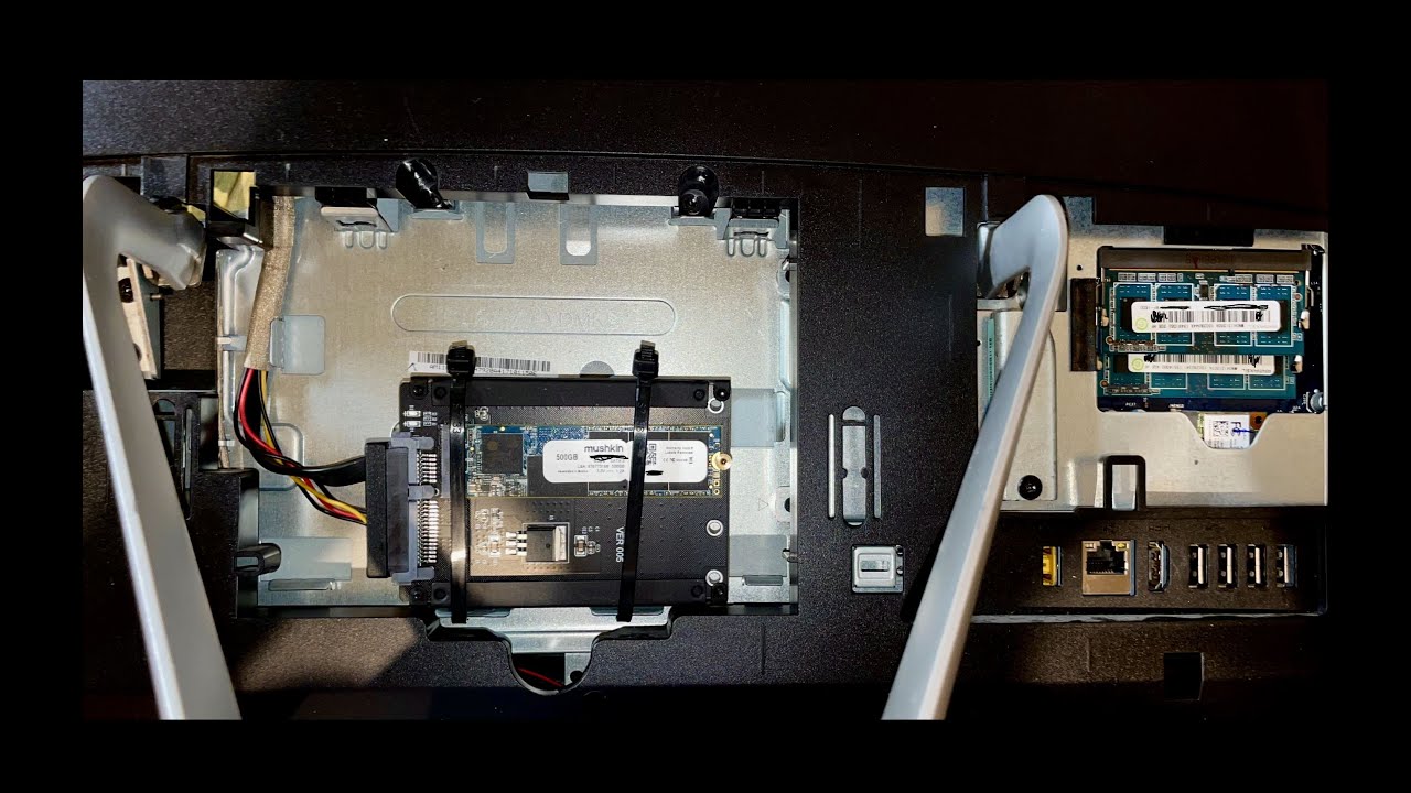 10 year old Lenovo c560 AiO Upgrades - YouTube