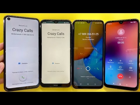 Phones Calling Each Other Tecno CD7, Redmi Note 8T, Tecno BE8, Redmi ...
