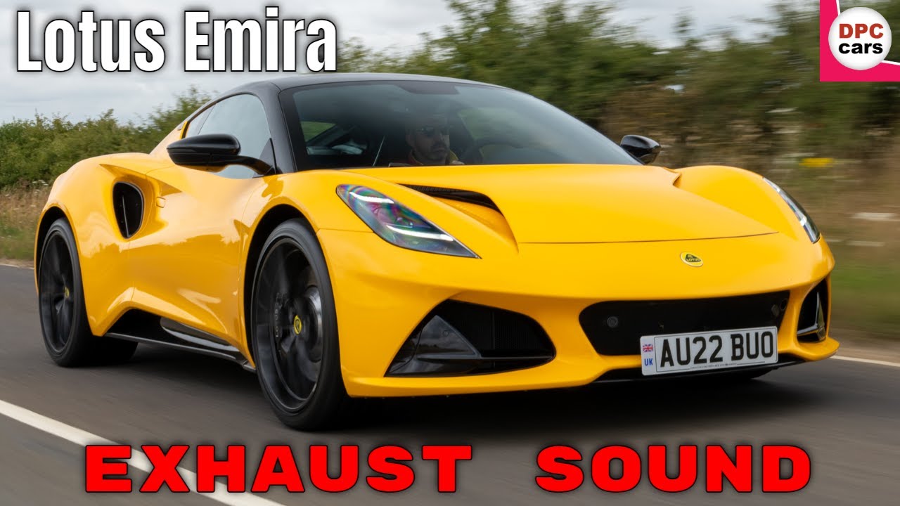 2023 Lotus Emira Exhaust Sound - YouTube
