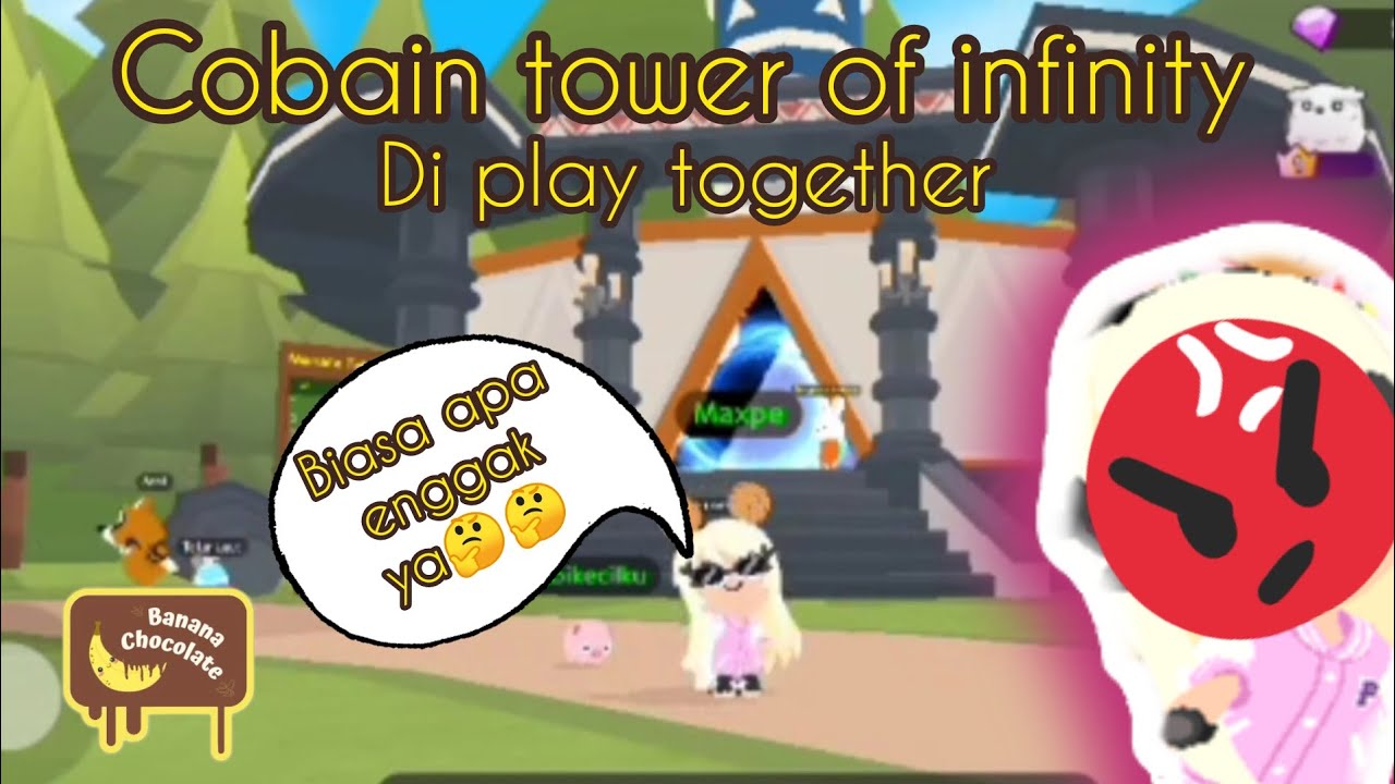 cobain tower of infinity di play together??||play together - YouTube
