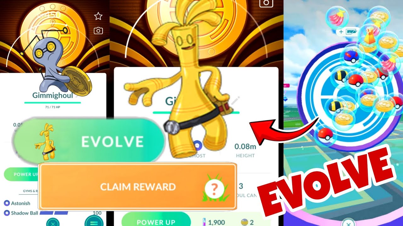 Secret to Evolving Gimmighoul in Pokémon GO! (Gholdengo Guide) 2025 ...