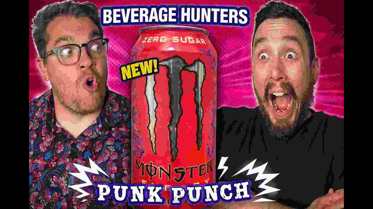 Punk Punch Monster Energy Drink NEW - YouTube