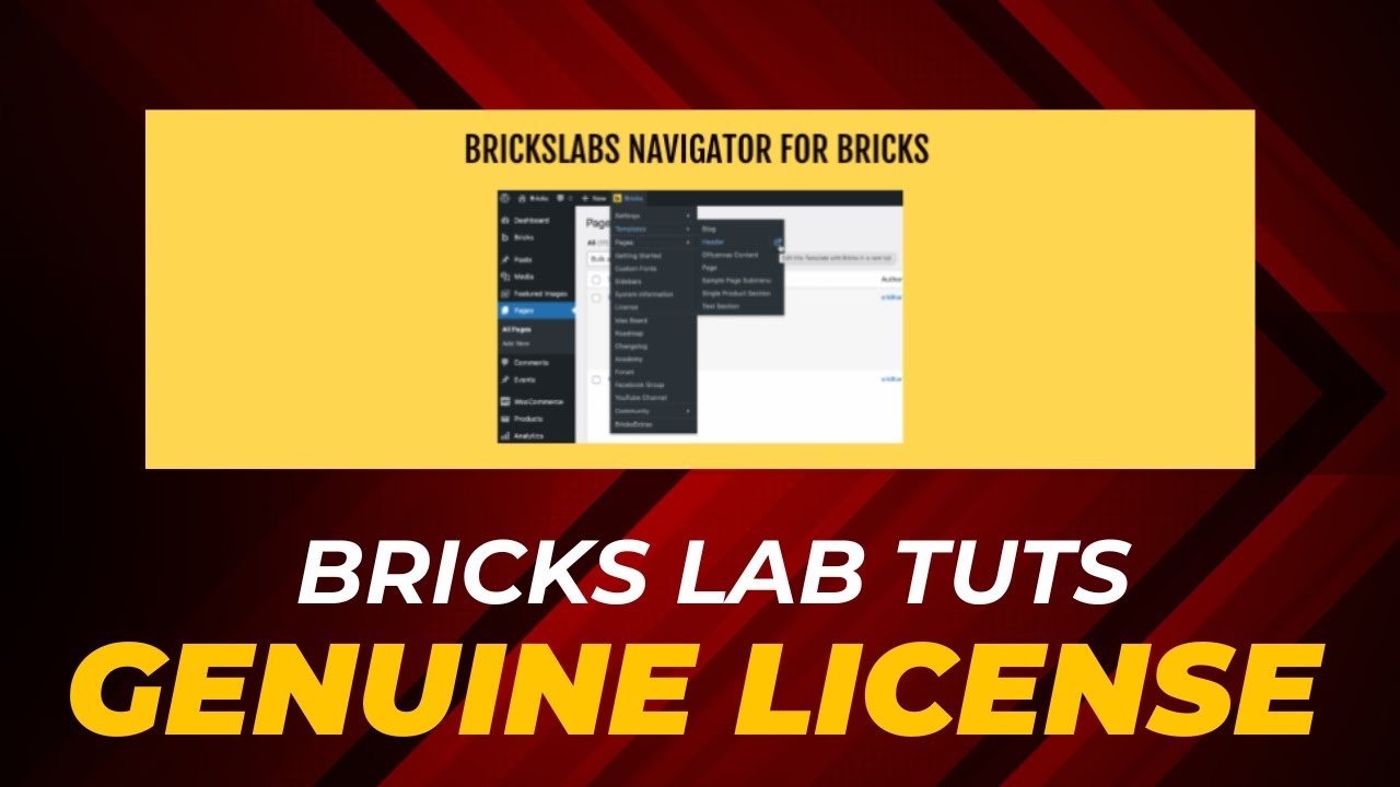 Download bricks lab Pro Plugin With License Key With Auto Update ...