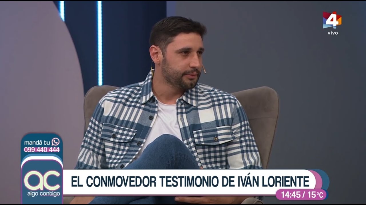 Algo Contigo - El conmovedor testimonio de Iván Loriente - YouTube