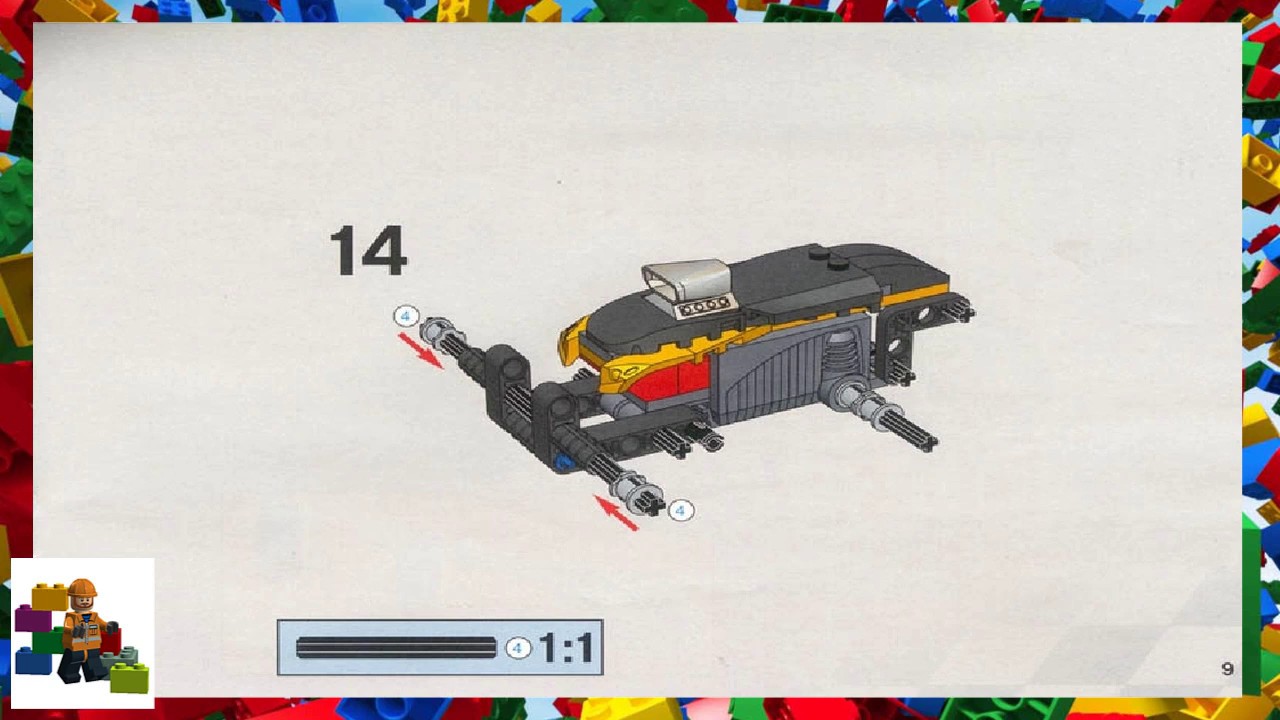 LEGO instructions - Power Racers - 8648 - Buzz Saw - YouTube