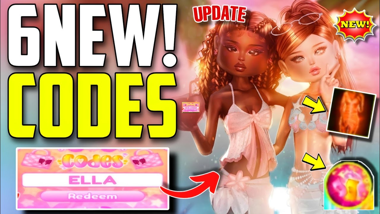 ⚠️* NEW!! 🔥UPDATE!! *⚠️DRESS TO IMPRESS ROBLOX CODES 2025 - DRESS TO IMPRESS CODES - DTI CODES ...