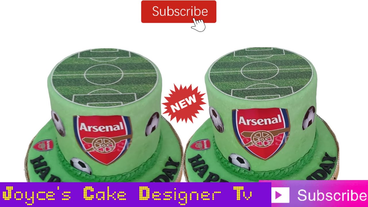 Wow Check Out This Arsenal Cake Decorating The Client Was Very Happy ...